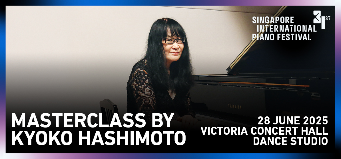 Masterclass by Kyoko Hashimoto - Singapore International Piano Festival